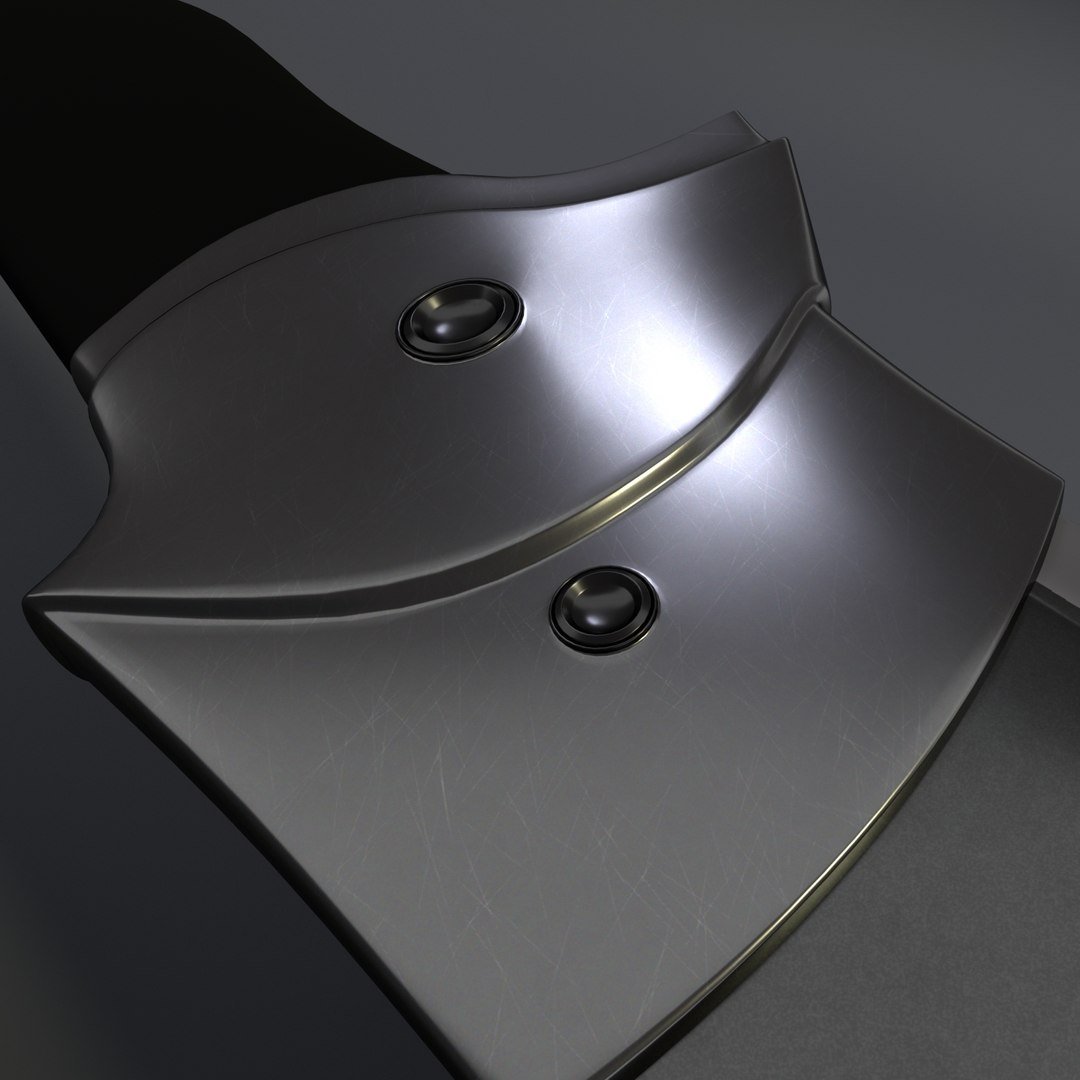 Machete Cutting 3d Obj