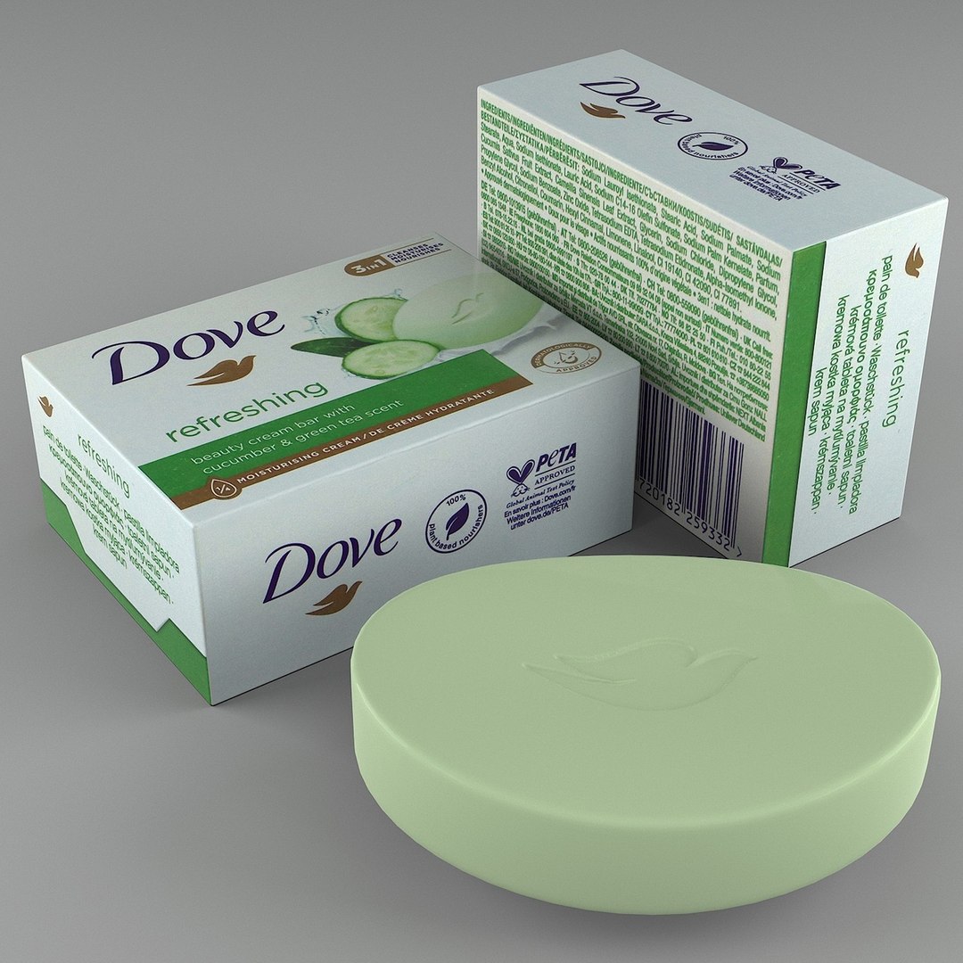 Dove Soap Set 12 Varieties Model - TurboSquid 2013050