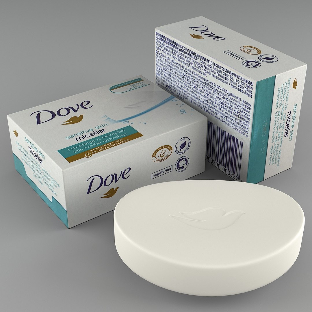 Dove Soap Set 12 Varieties Model - TurboSquid 2013050