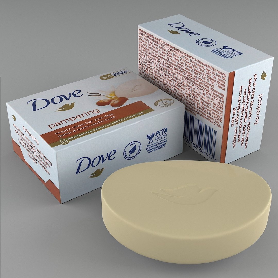 Dove Soap Set 12 Varieties Model - TurboSquid 2013050