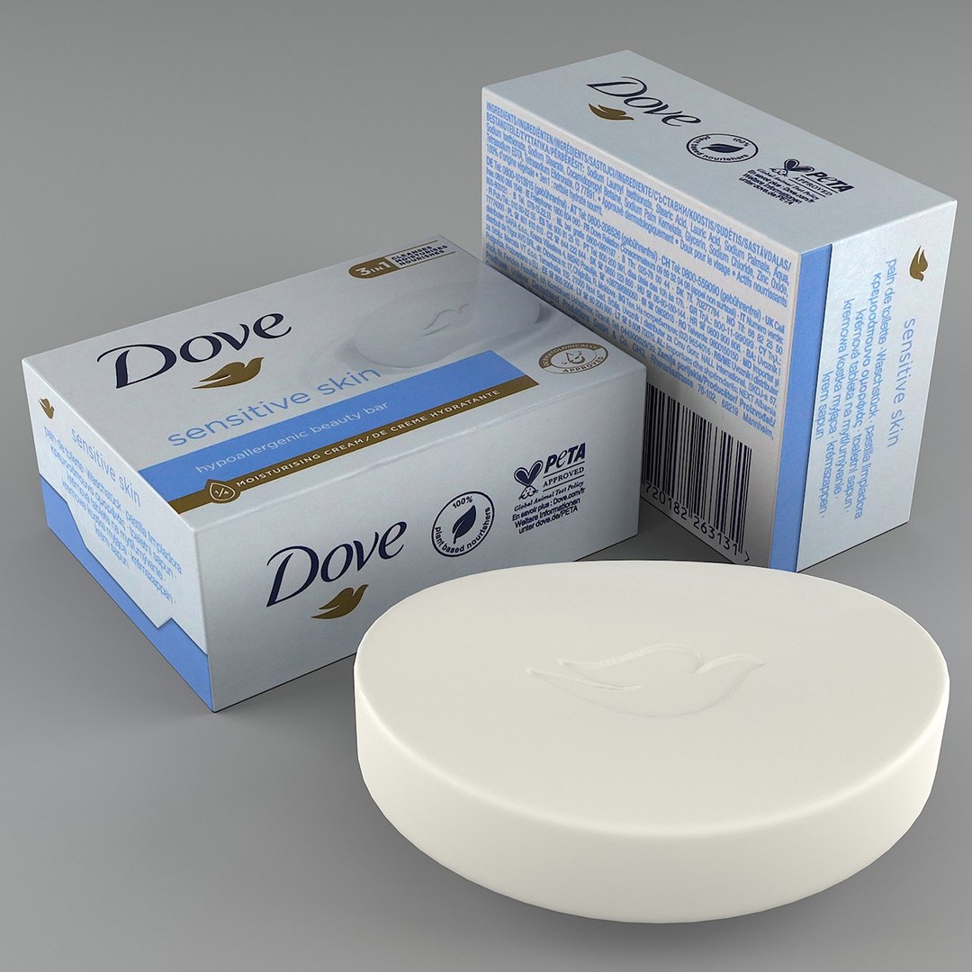 Dove Soap Set 12 Varieties Model - TurboSquid 2013050