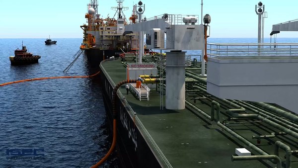 Animation MPEG Video Oil FPSO Crash