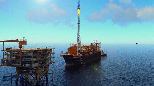 Animation MPEG Video Oil FPSO Crash