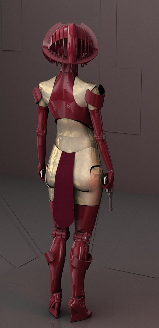 Attendance Robot Mobster 3d 3ds