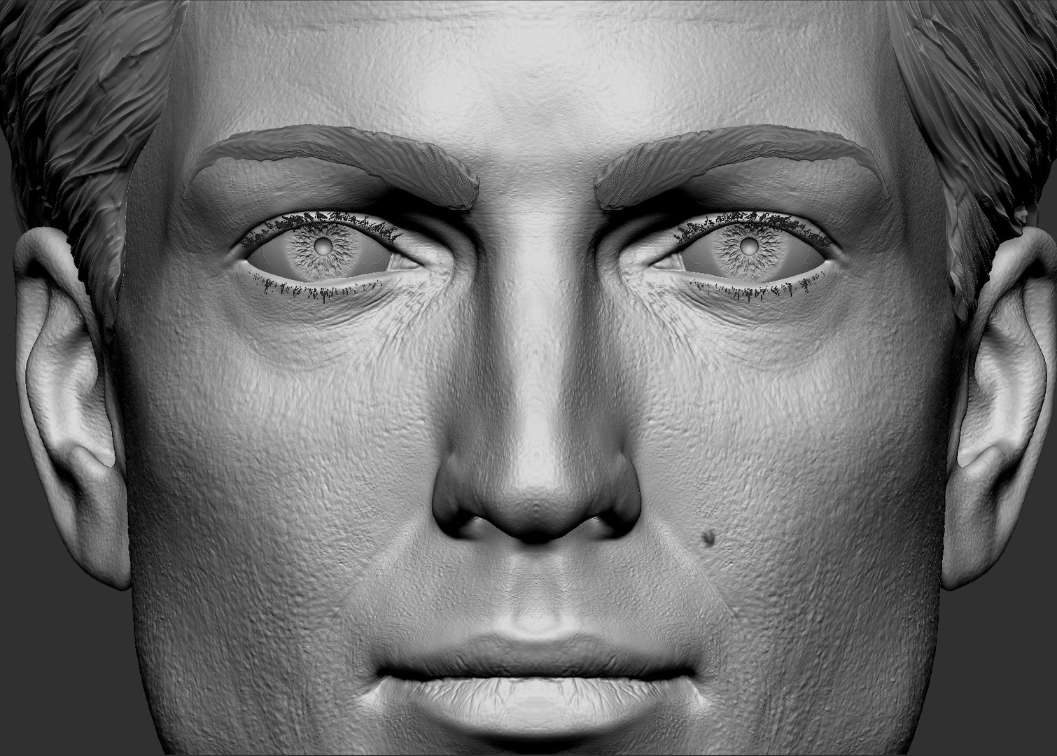 3D Average Caucasian Man Realistic Model - TurboSquid 1222960