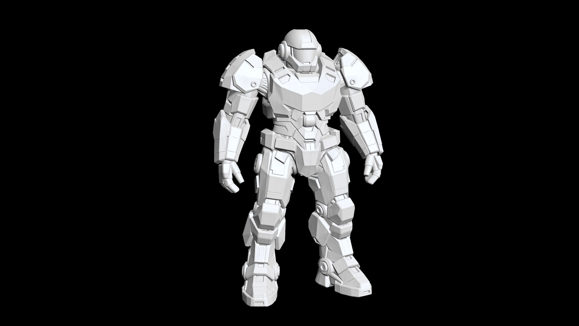 Sci-fi Armor 3D Printable 3D Print Model 3D Model - TurboSquid 2466844