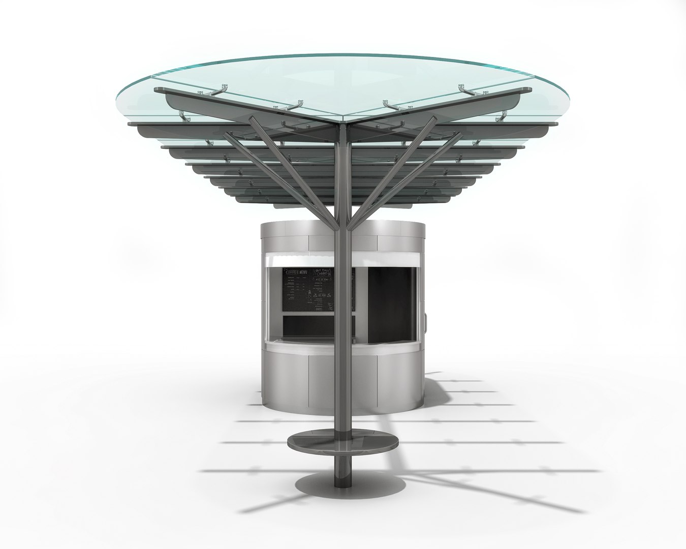 3D Kiosk Modo - TurboSquid 1396835