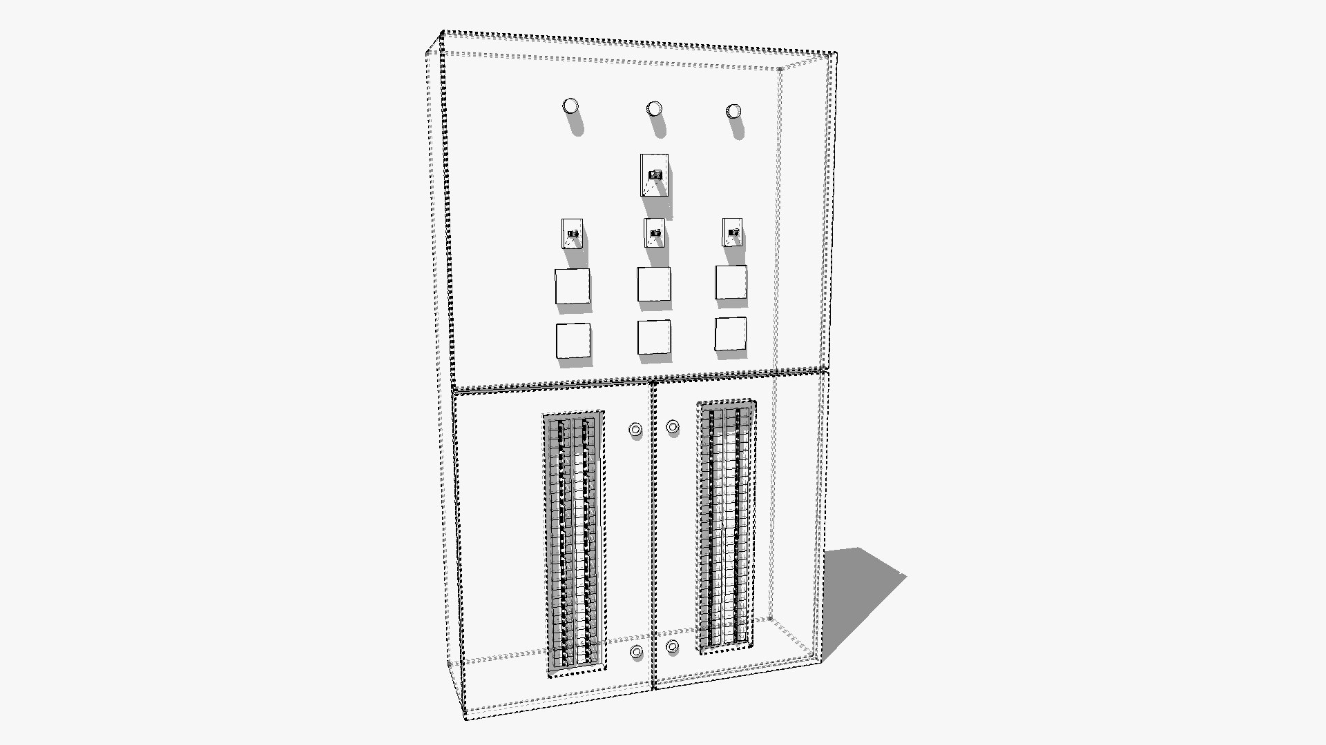 Free Powerbox Switchboard Unit 3D - TurboSquid 1767335