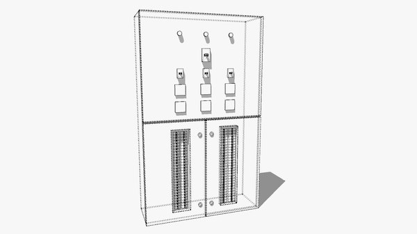 Free Powerbox Switchboard Unit 3D - TurboSquid 1767335