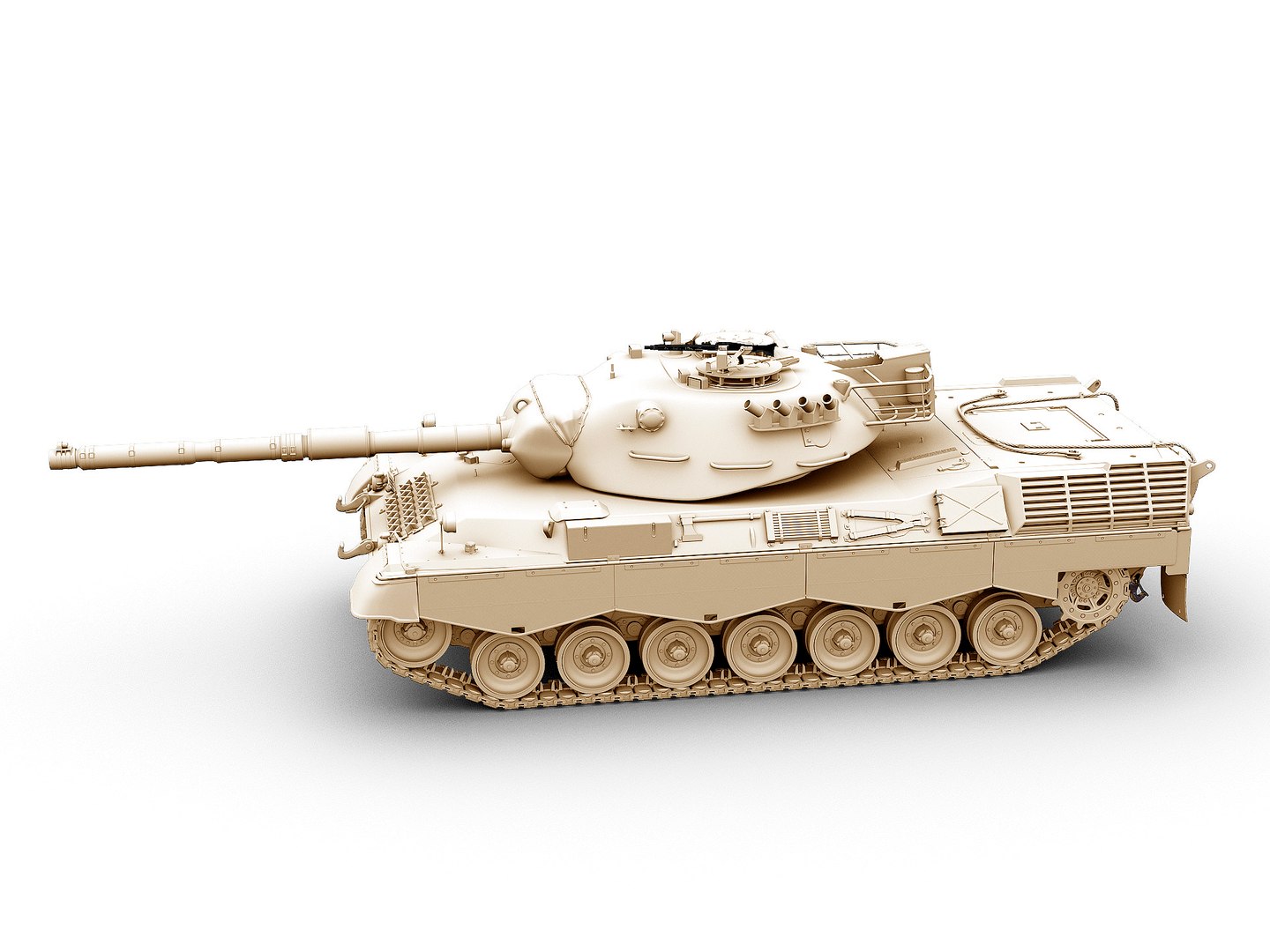 3D Leopard 1A Model - TurboSquid 2078883