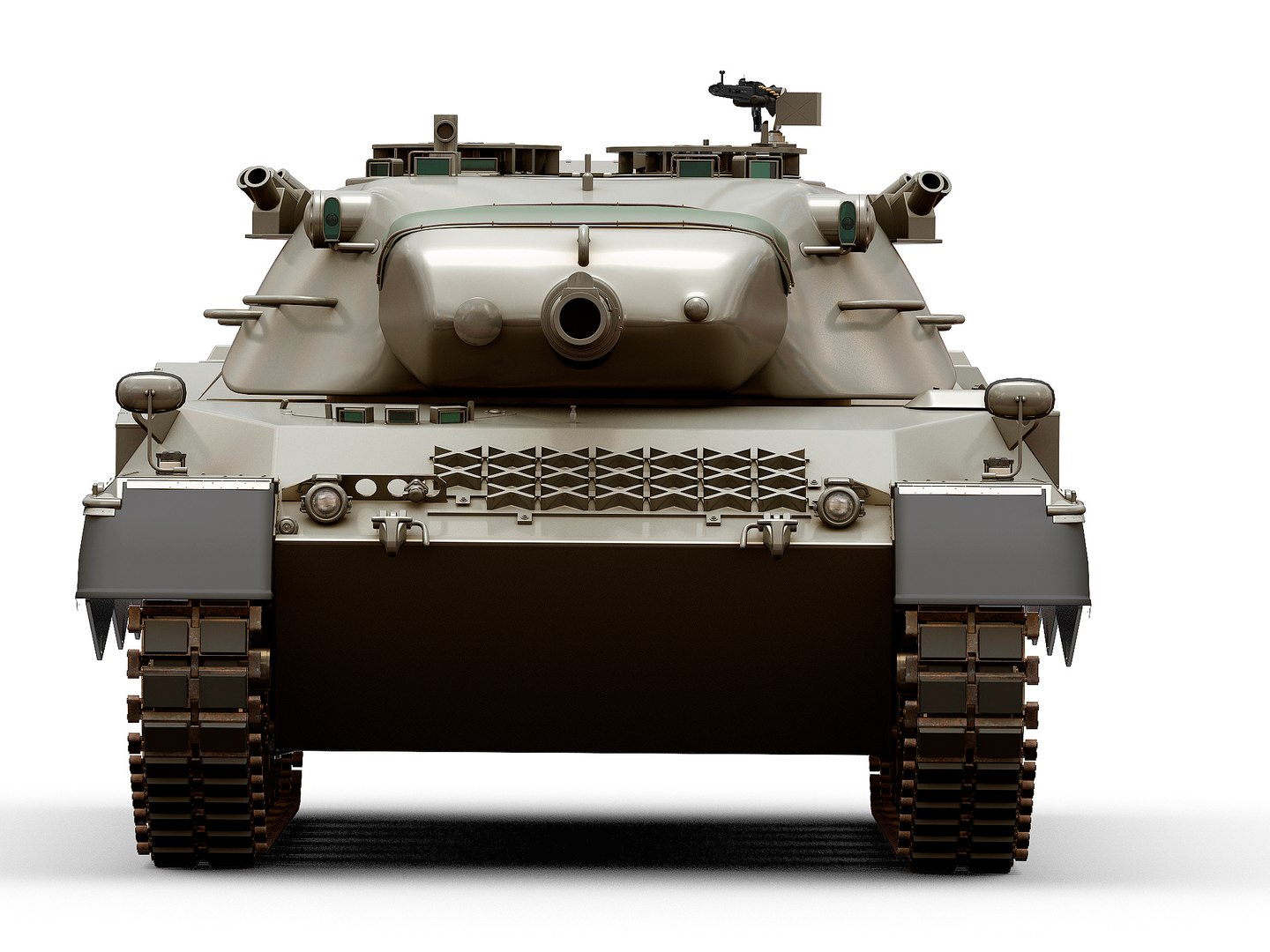 3D Leopard 1A Model - TurboSquid 2078883