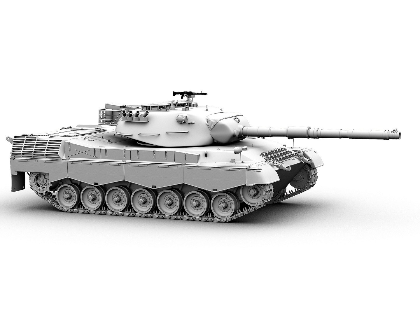 3D Leopard 1A Model - TurboSquid 2078883