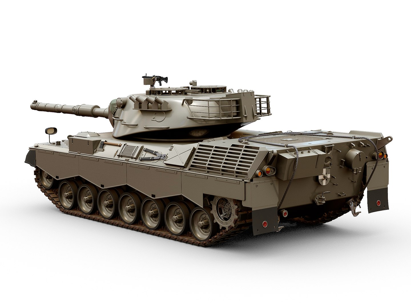 3D Leopard 1A Model - TurboSquid 2078883