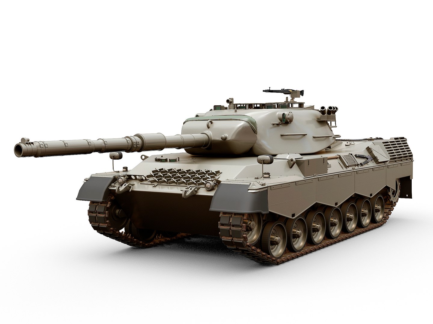 3D Leopard 1A Model - TurboSquid 2078883