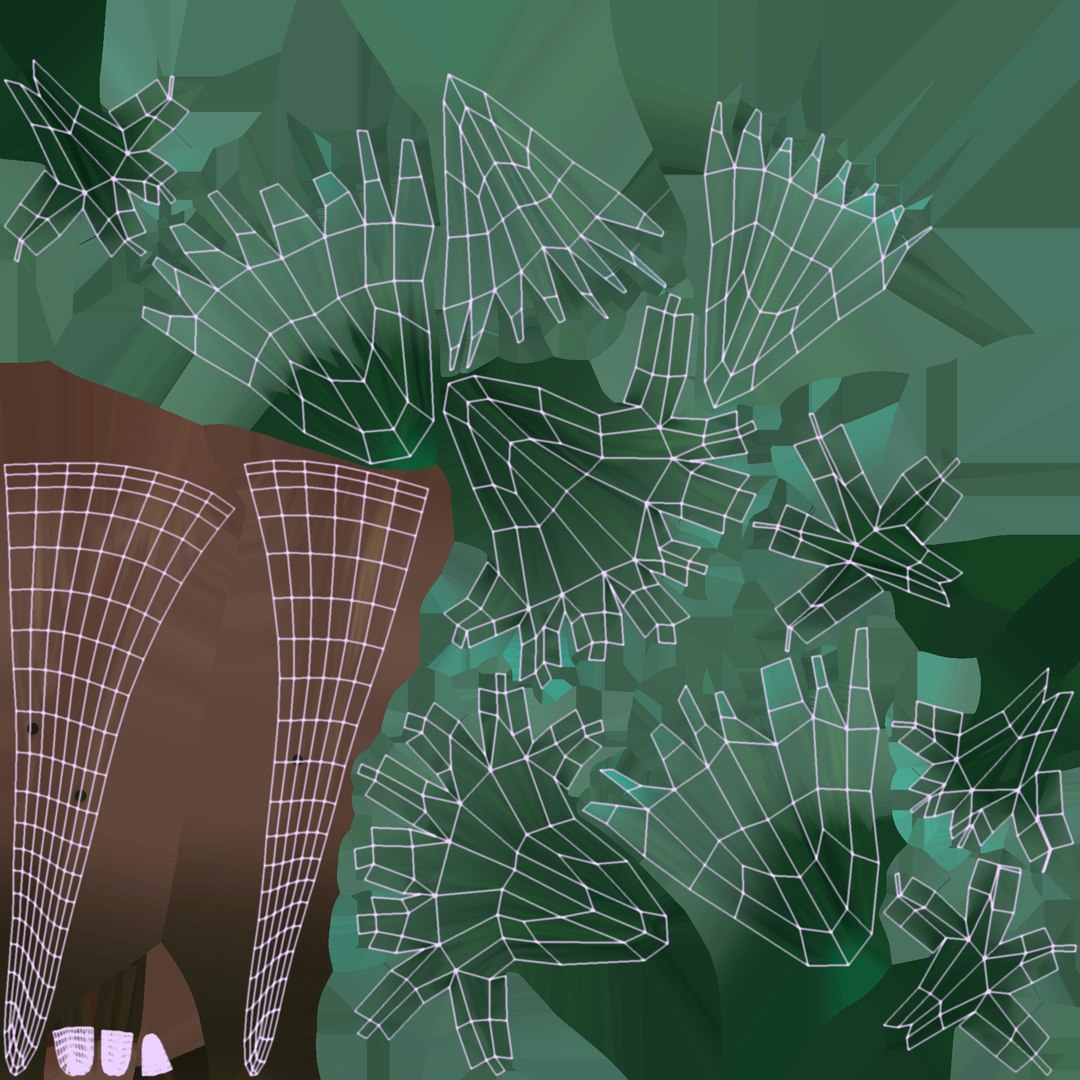 3D Stylized Spruces Model - TurboSquid 2046114