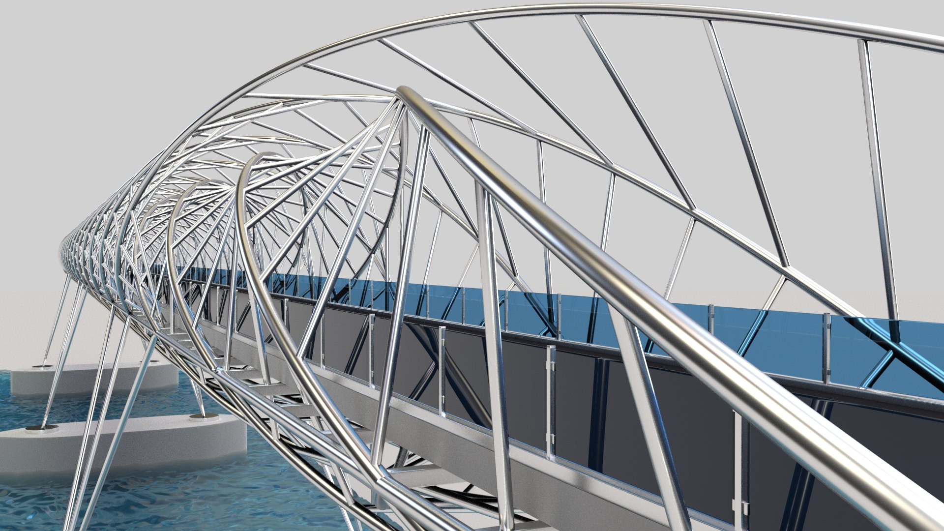 3D Bridge X3 Helix - TurboSquid 1866803