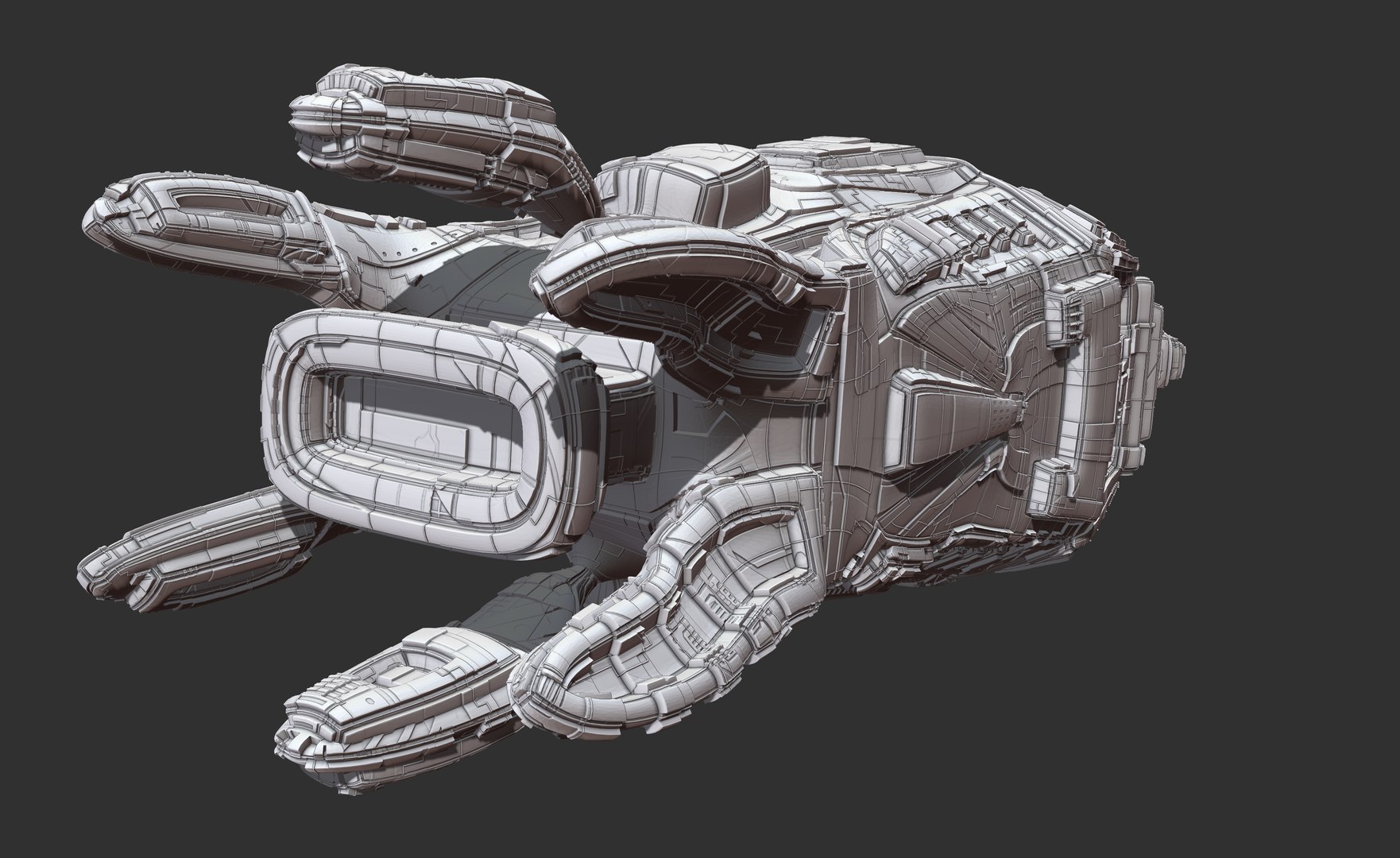 Space Equipment Node 00201 Model - TurboSquid 2075219