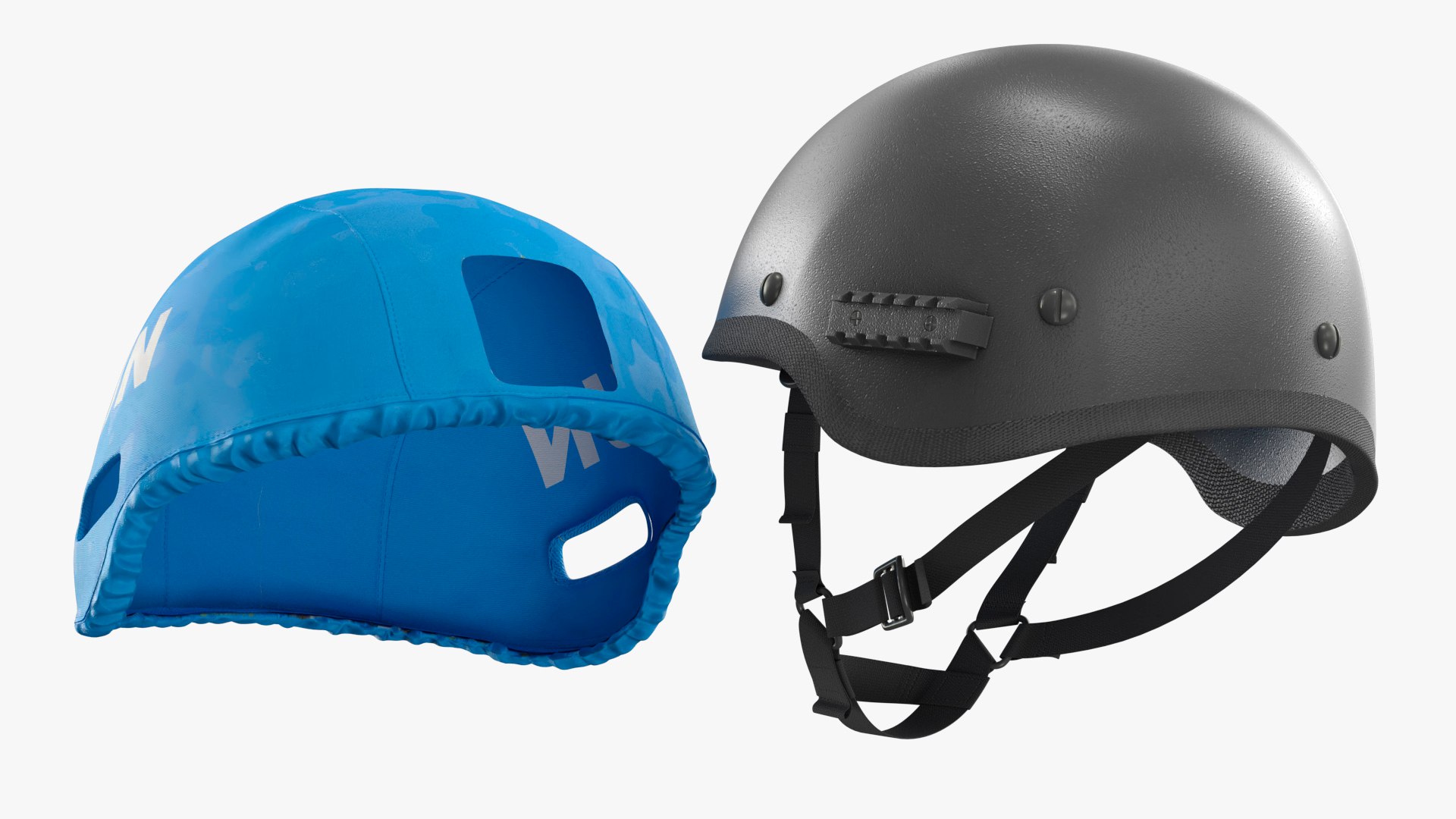 UN Peacekeeper Helmet With Cover 3D Model - TurboSquid 2403556