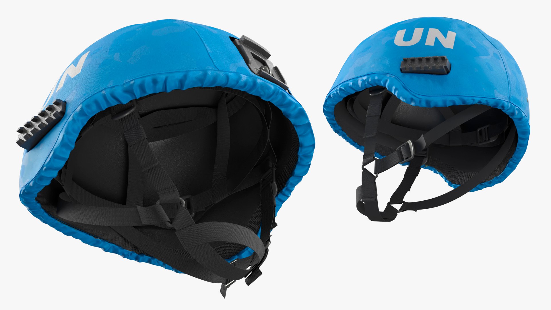 UN Peacekeeper Helmet With Cover 3D Model - TurboSquid 2403556