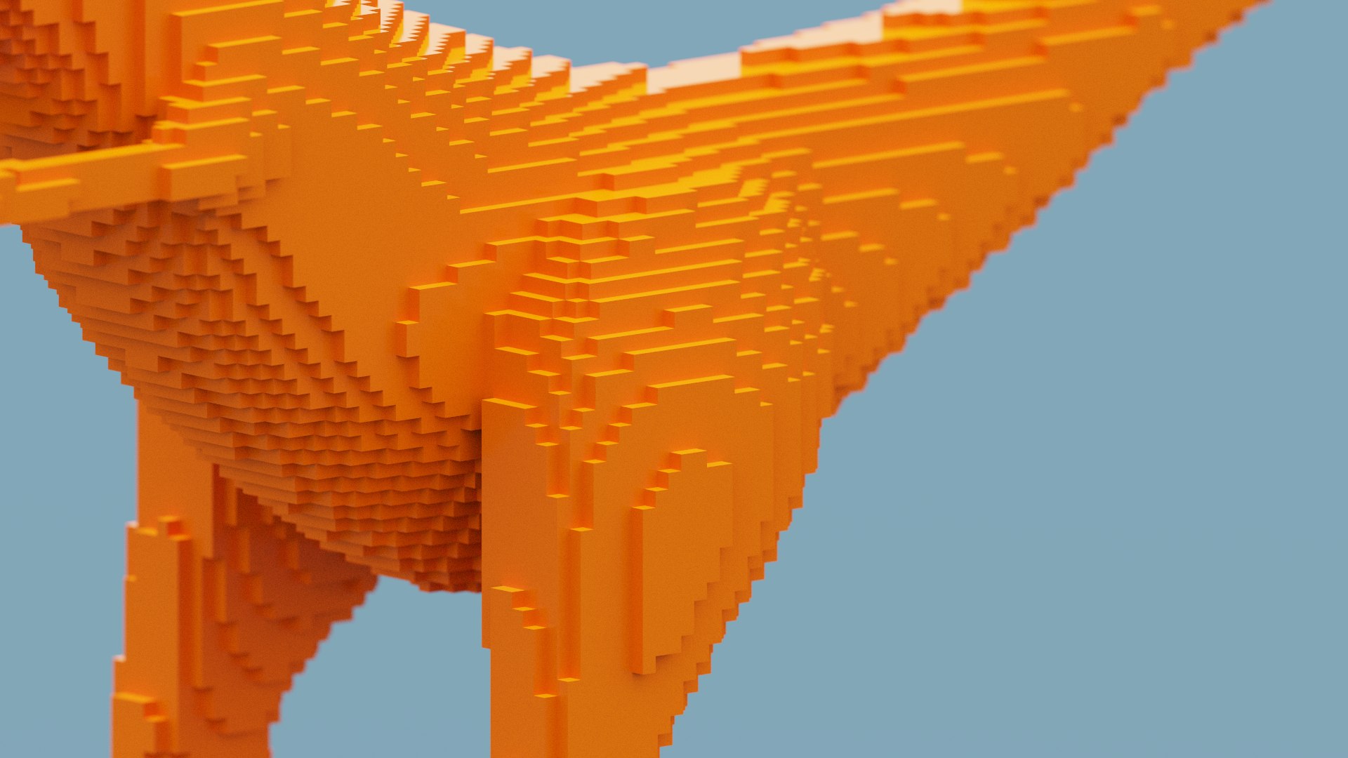 Voxel Dinosaur 3D Model - TurboSquid 2049652