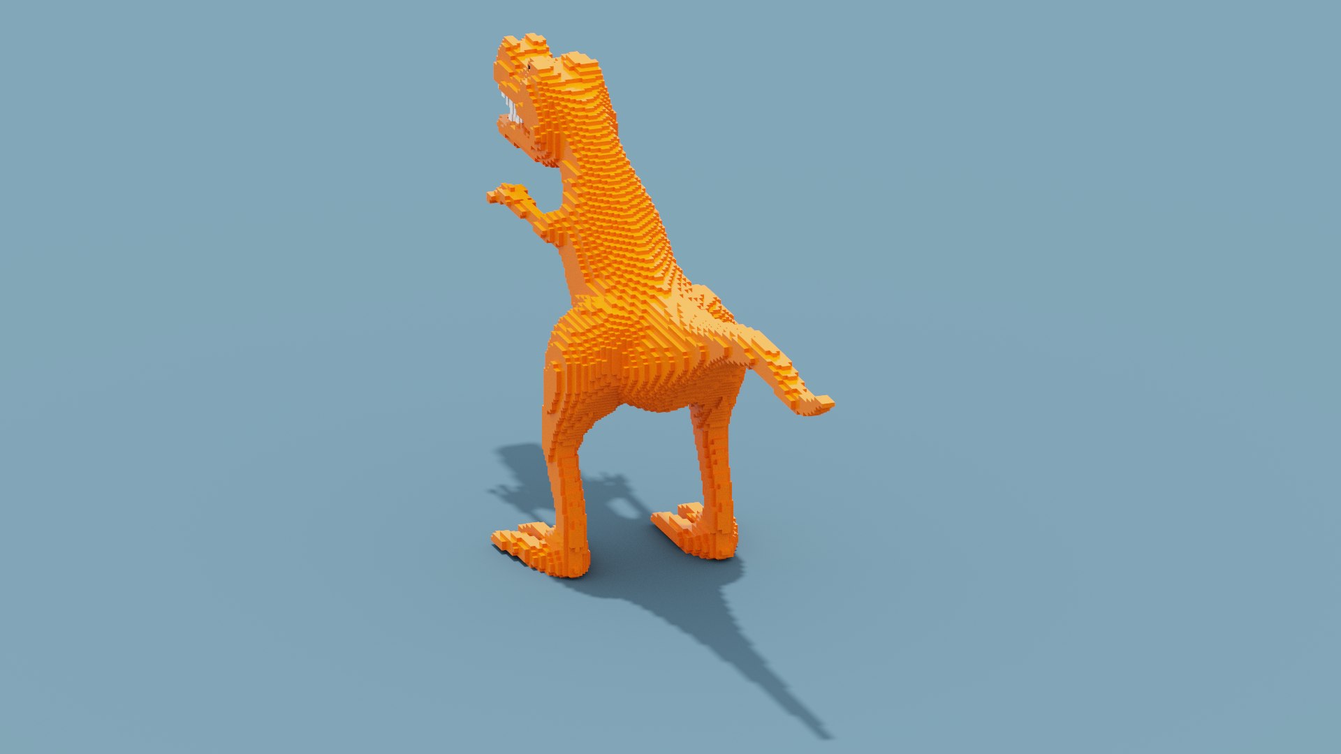Voxel Dinosaur 3D Model - TurboSquid 2049652