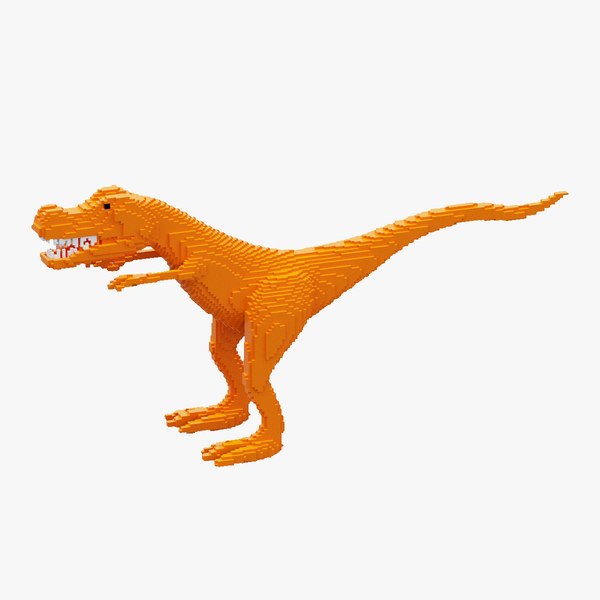 Voxel Dinosaur 3D model - TurboSquid 2049652