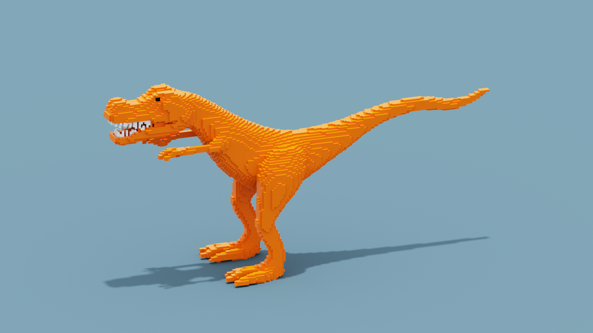 Voxel Dinosaur 3D Model - TurboSquid 2049652