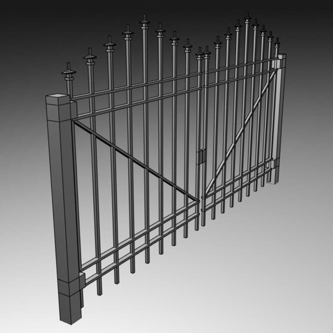 Iron Gate 3d Max