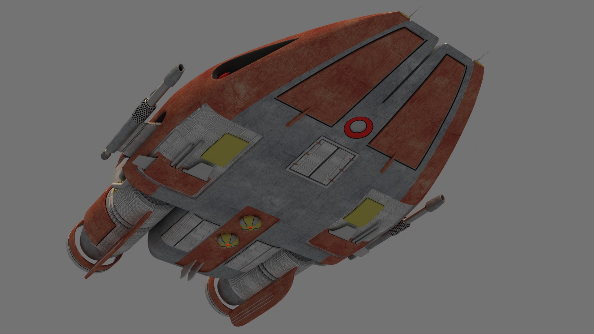 3D A-Wing - TurboSquid 1877517