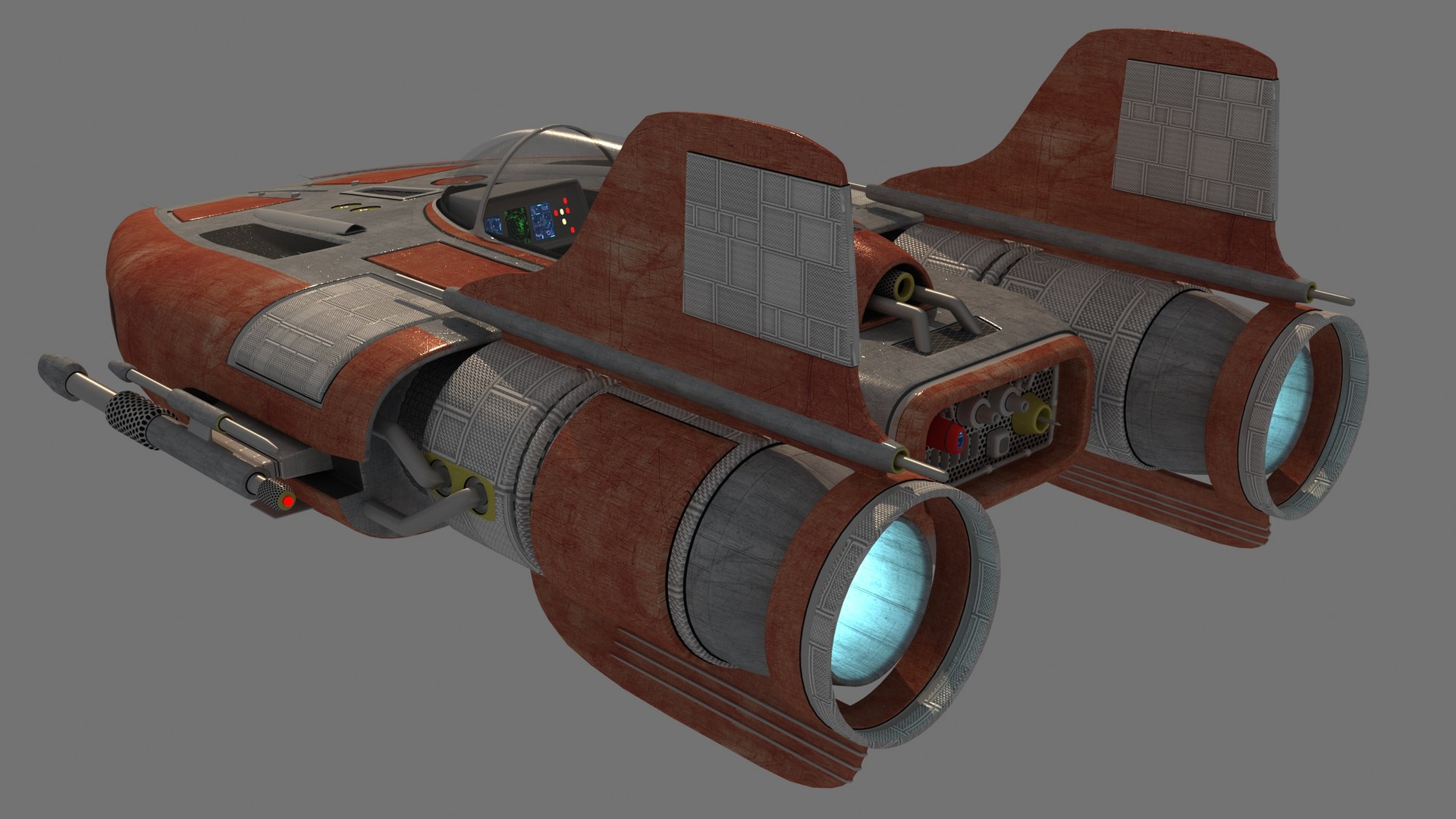 3D A-Wing - TurboSquid 1877517
