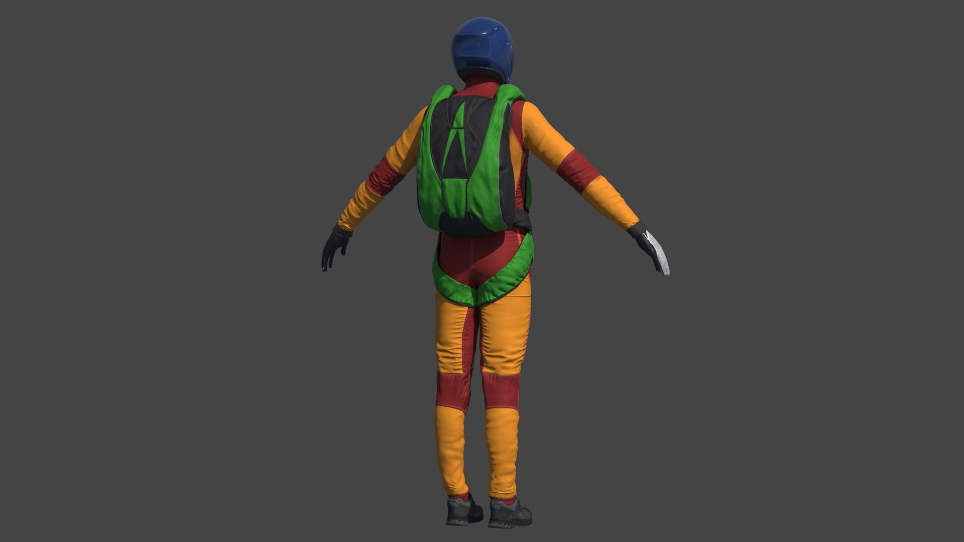 Skydiver1 3D Model - TurboSquid 2126871