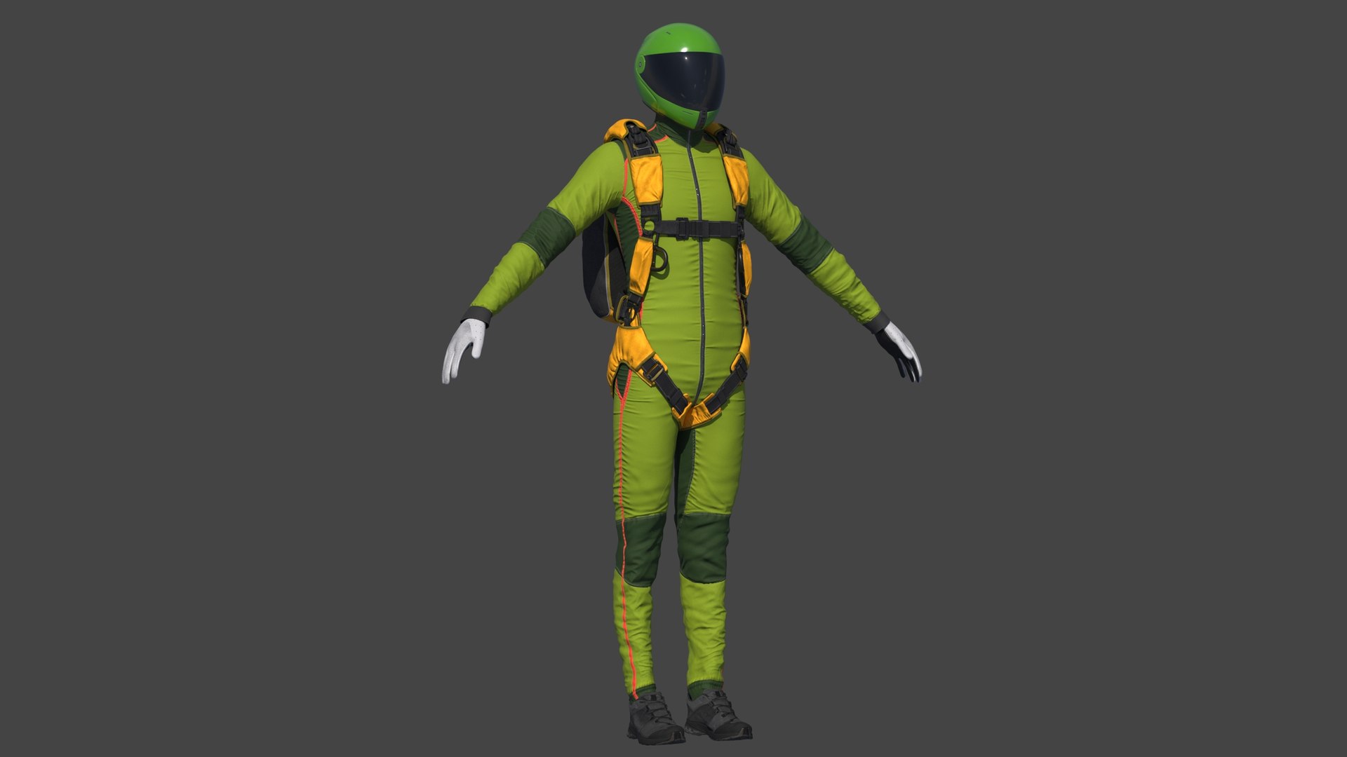 Skydiver1 3D Model - TurboSquid 2126871