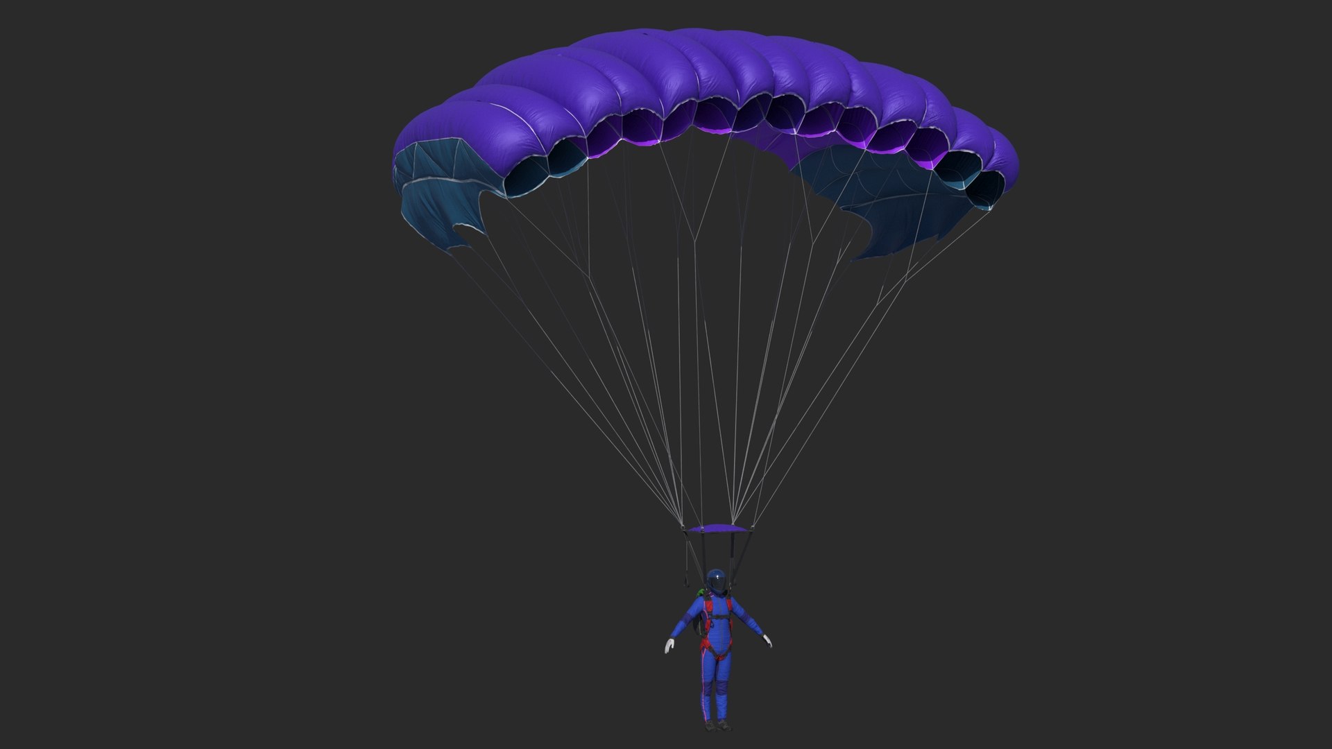 Skydiver1 3D Model - TurboSquid 2126871