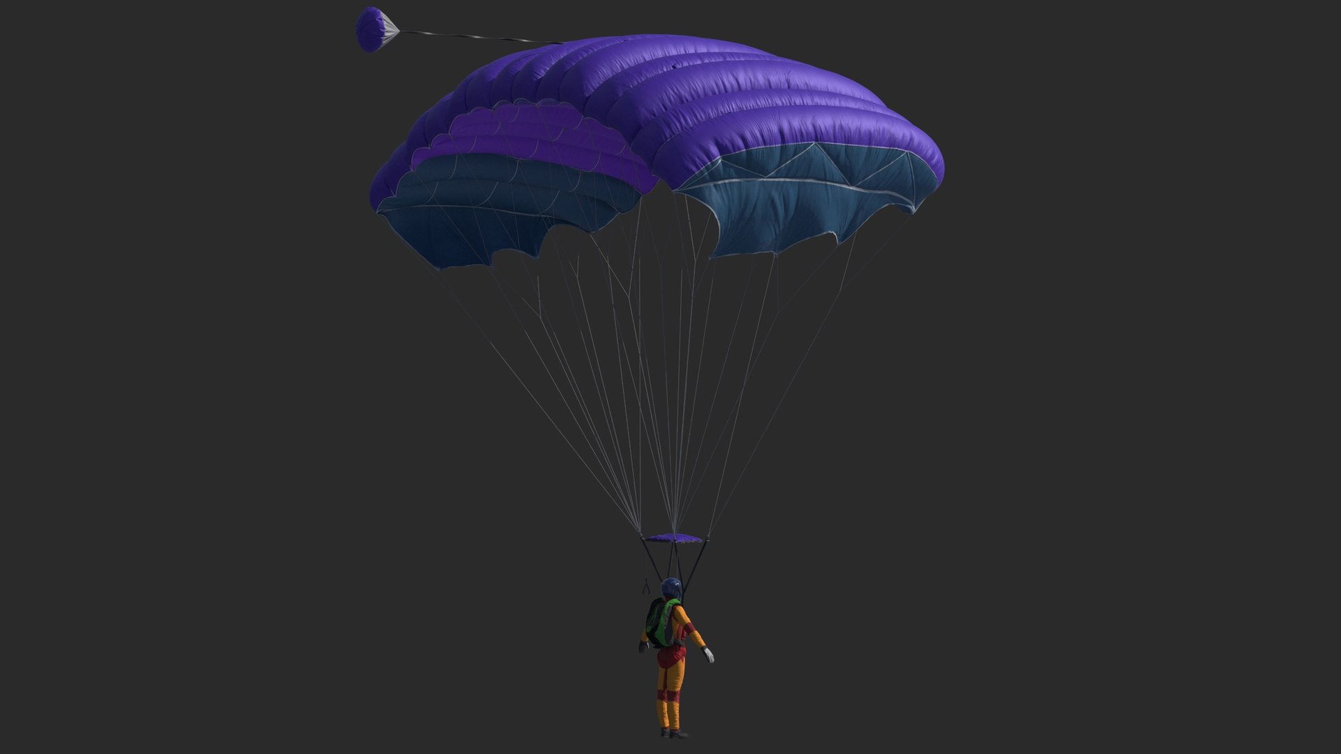 Skydiver1 3D Model - TurboSquid 2126871