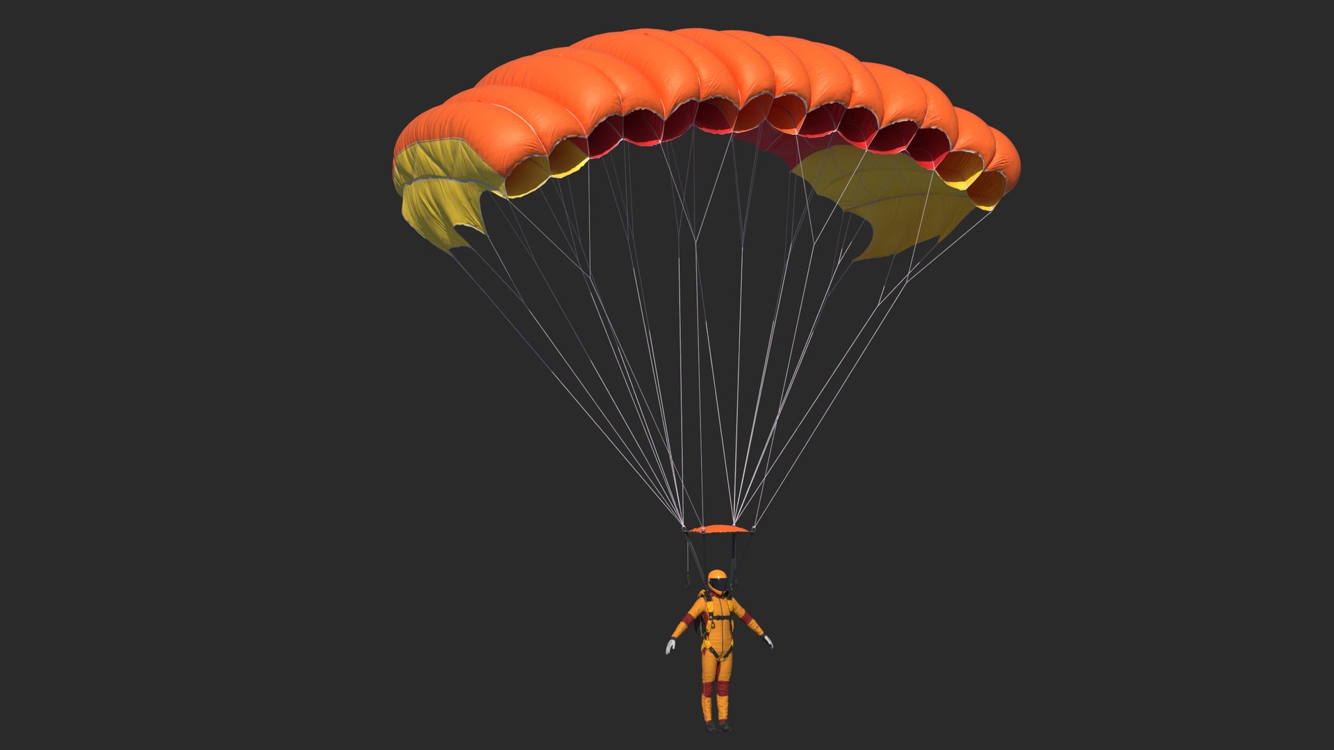 Skydiver1 3D Model - TurboSquid 2126871