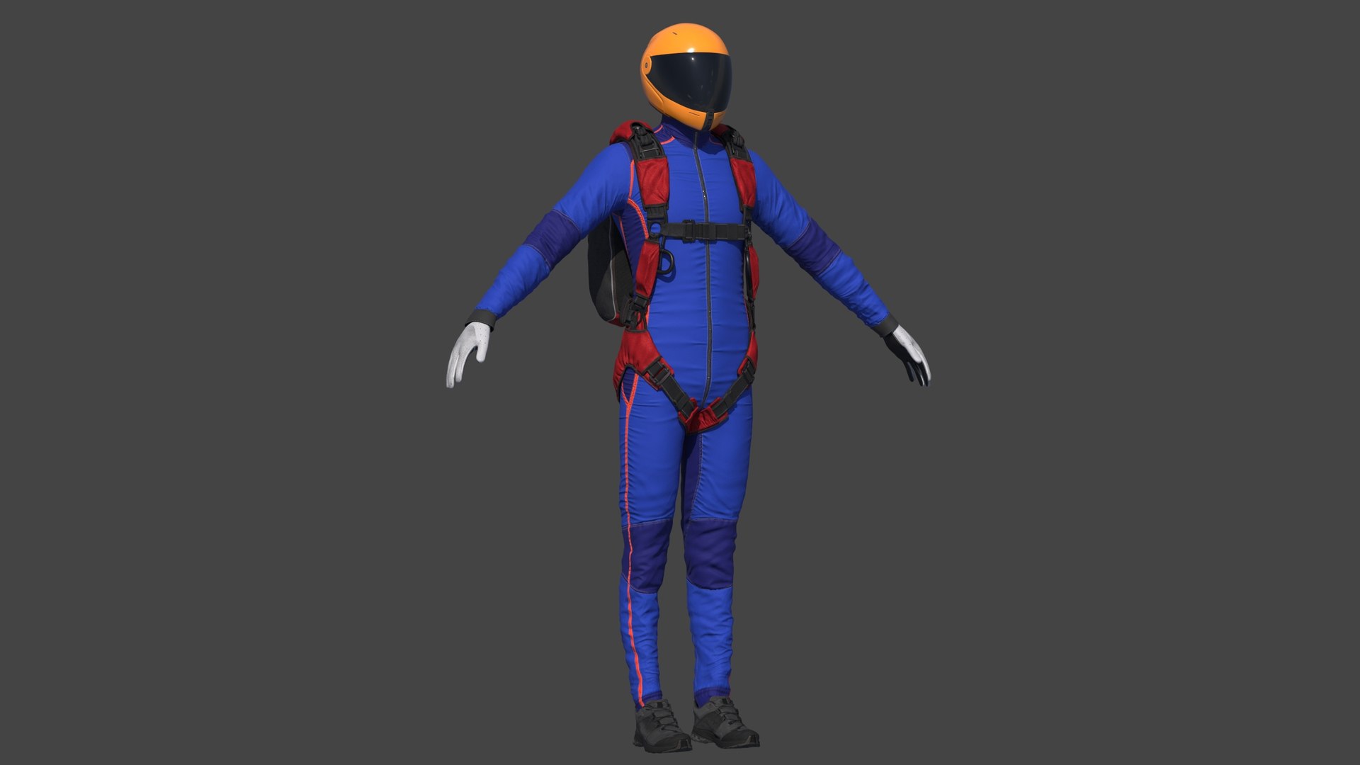Skydiver1 3D Model - TurboSquid 2126871