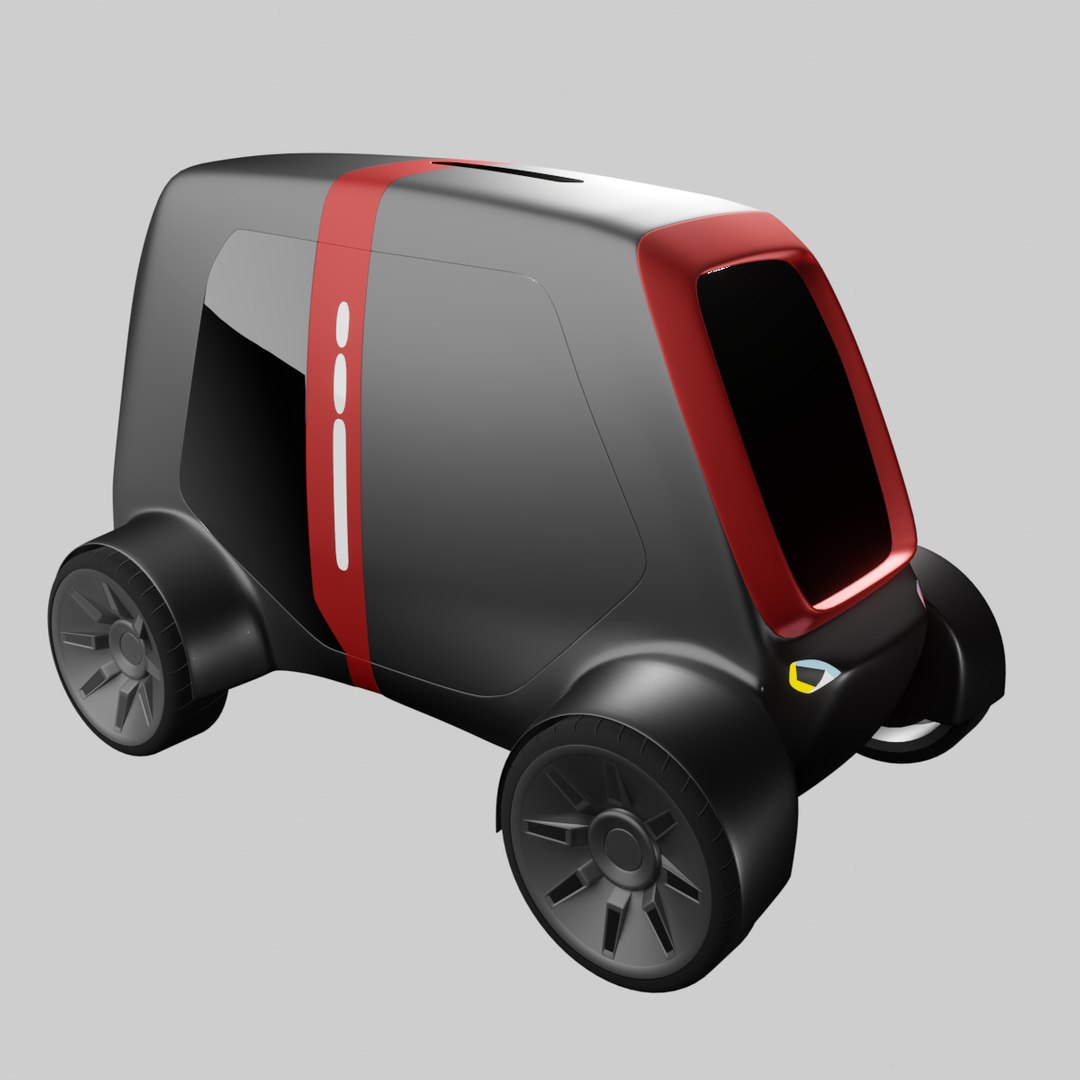 Compact Concept Car 3D Model - TurboSquid 1677834