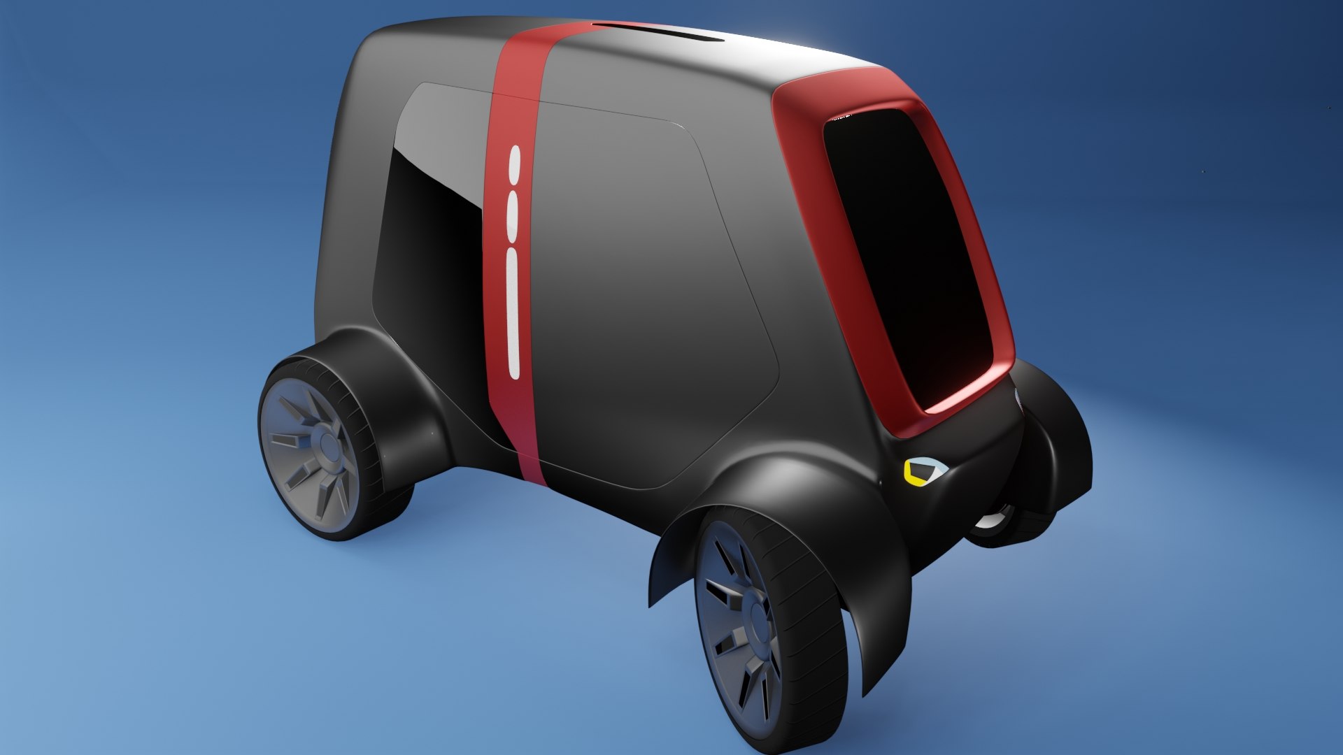Compact Concept Car 3D Model - TurboSquid 1677834