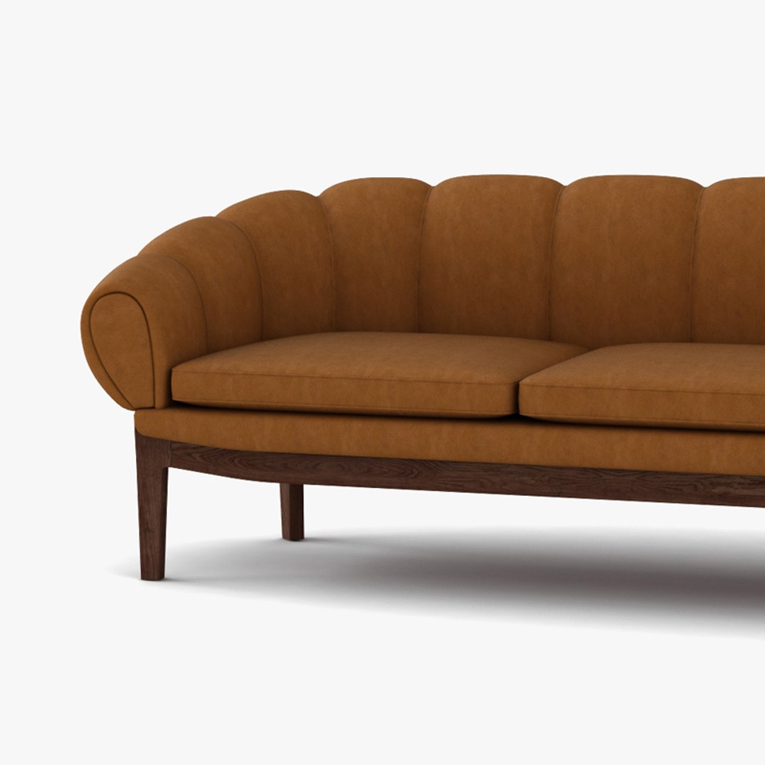 Gubi Croissant Sofa model - TurboSquid 1972382