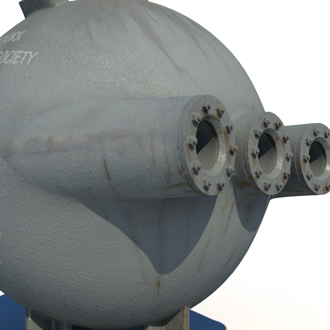 3d Model Of Bathysphere Submarine