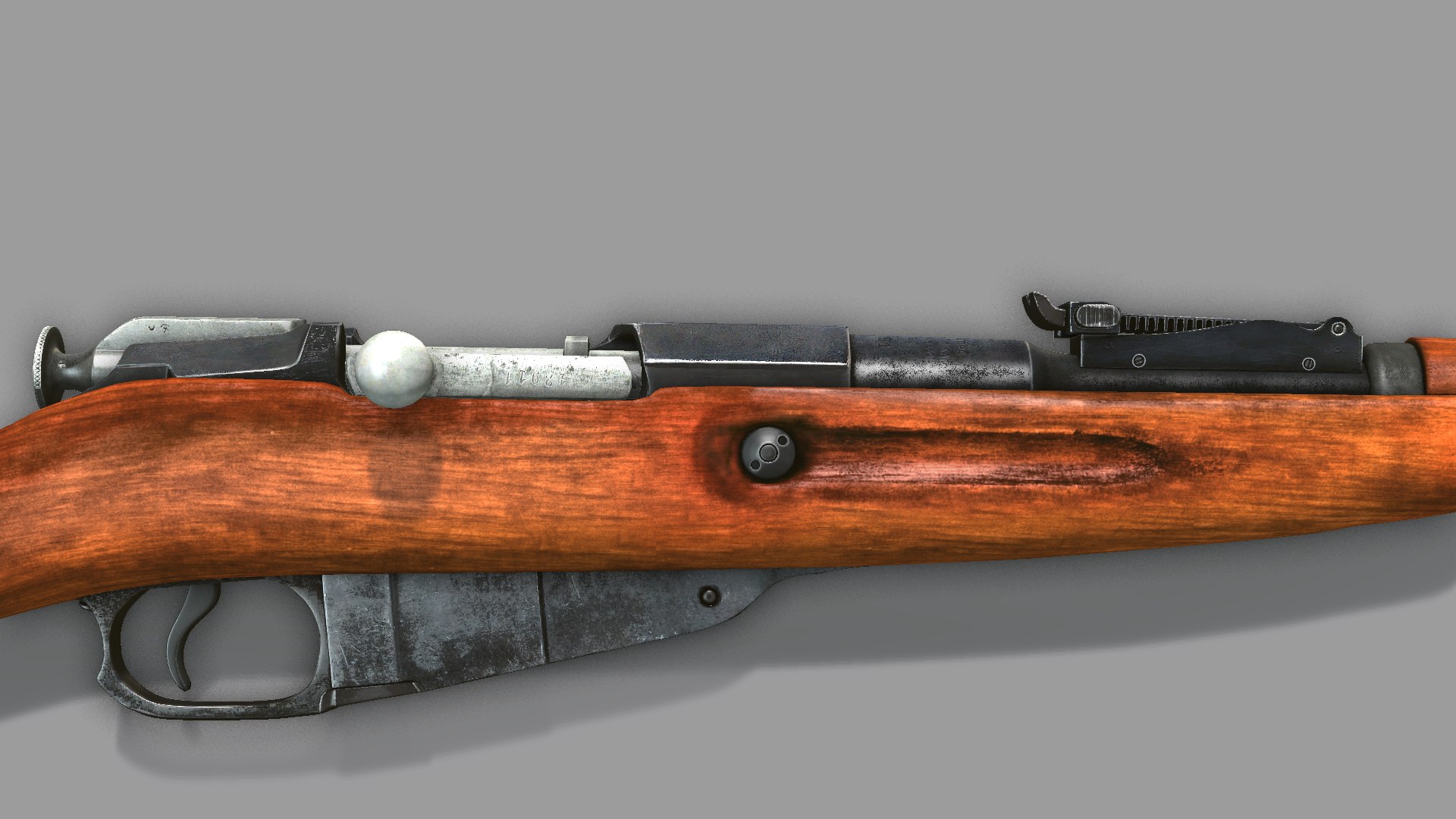 Military Rifles Mosin Model - TurboSquid 1189281