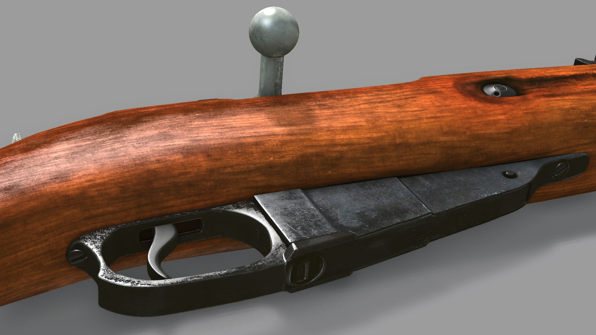 Military Rifles Mosin Model - TurboSquid 1189281