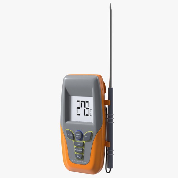 Digital Thermometer model - TurboSquid 1902159