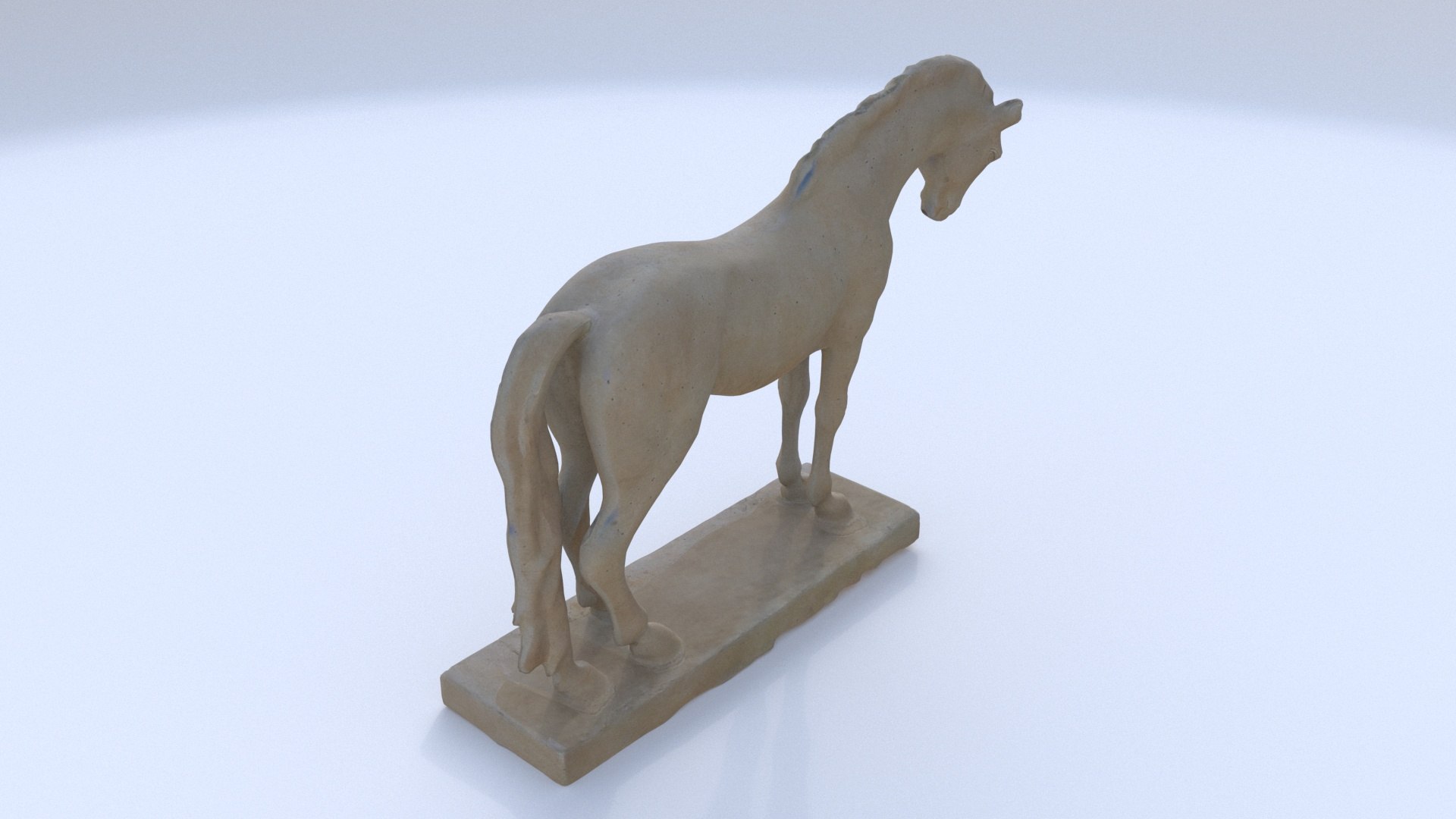 3D Model Horse Sculpture 2 - TurboSquid 2331536