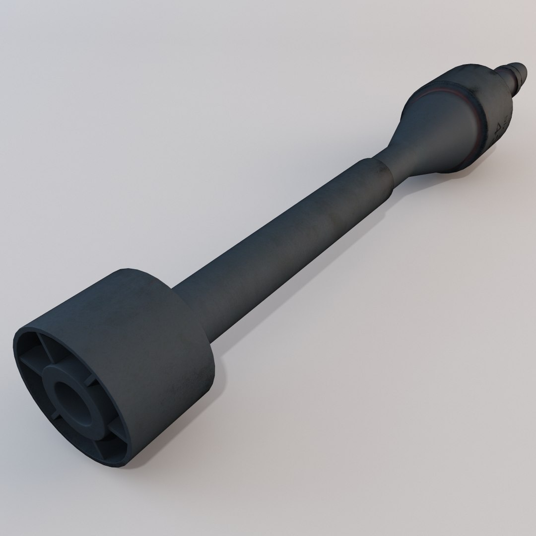 Rpzb Rocket Military 3d C4d