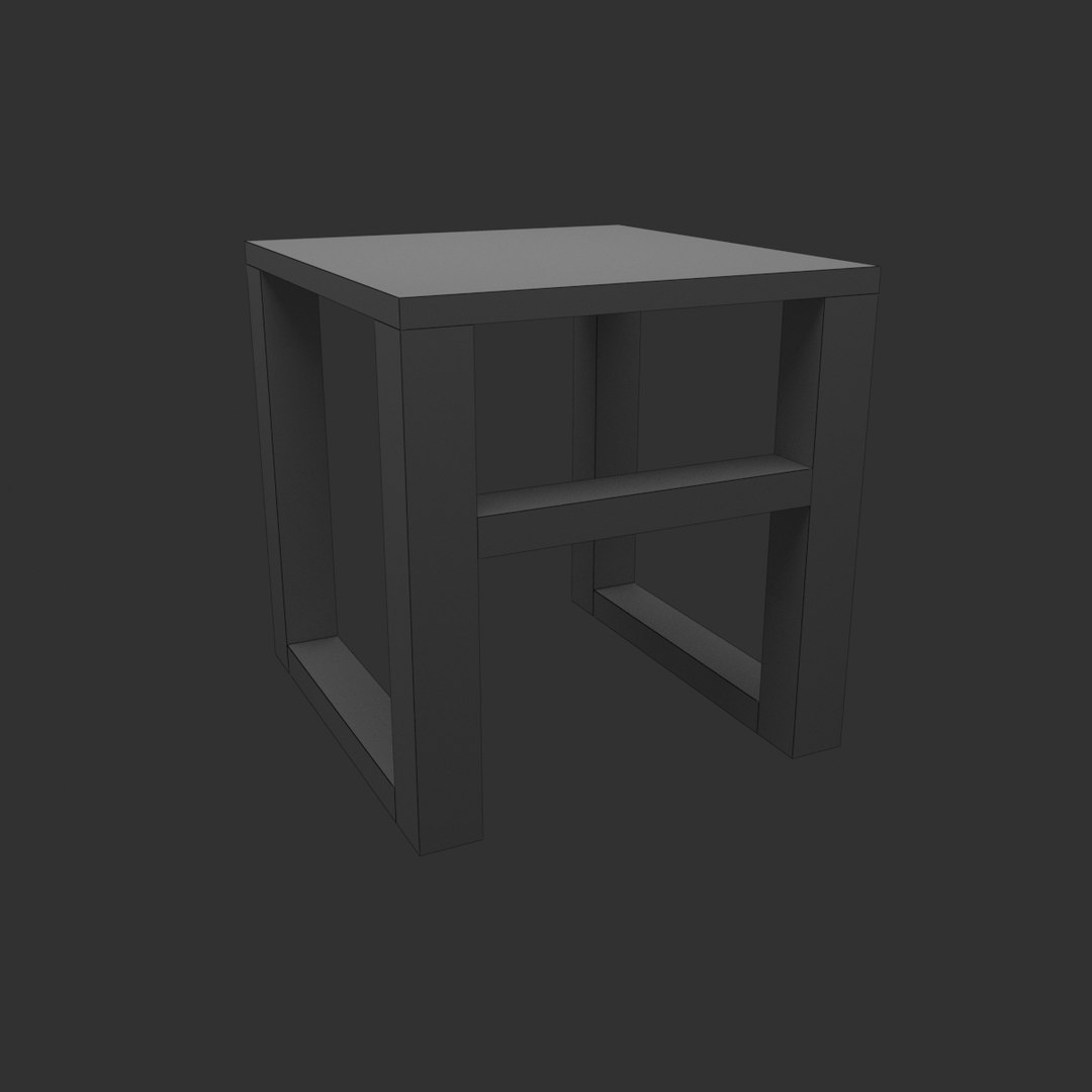 Small Table 3D - TurboSquid 1468644