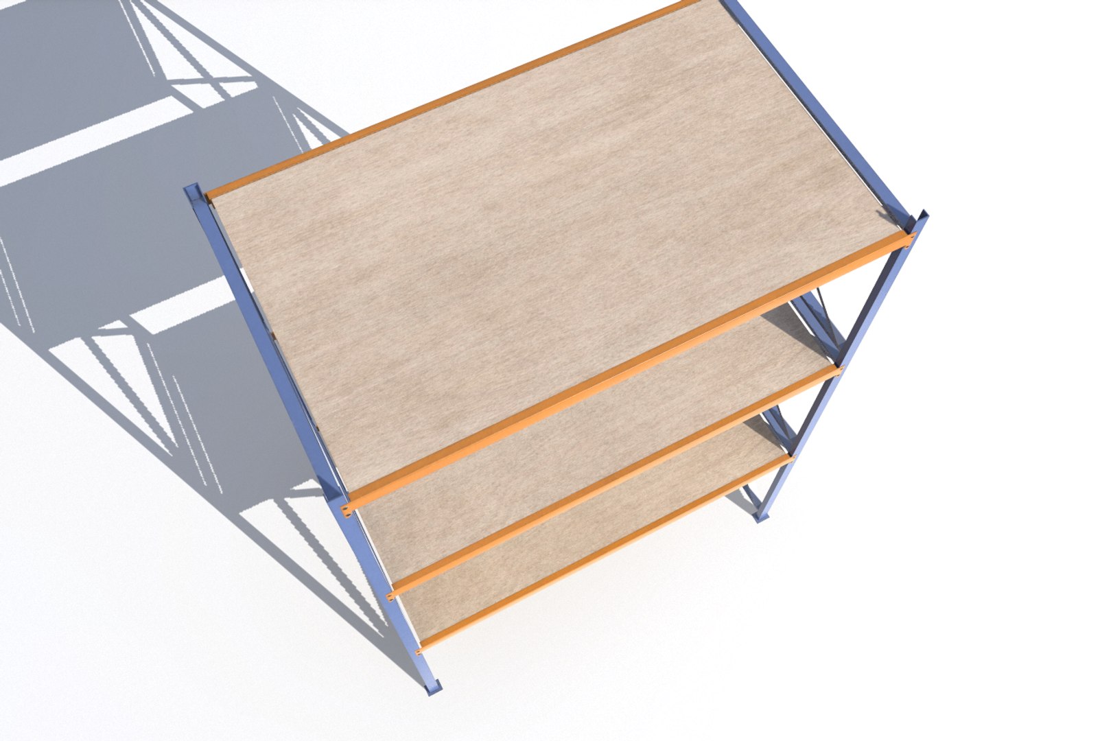 Industrial Shelves 3D Model - TurboSquid 1505814