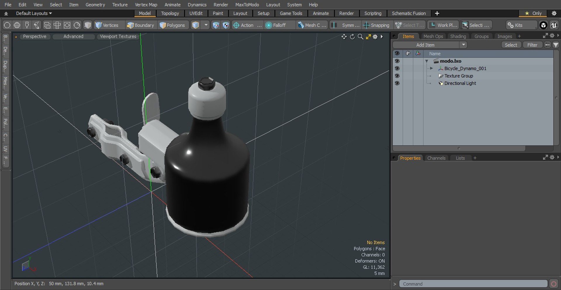 3D Bicycle Dynamo model - TurboSquid 1953340