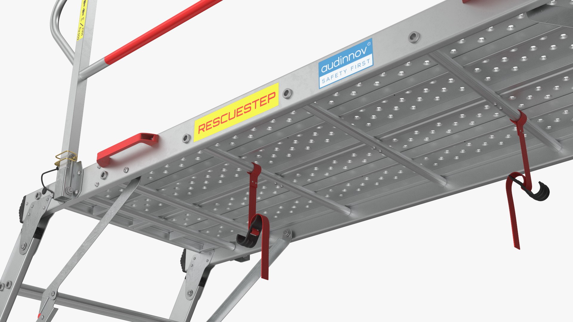 3D Rescue Platform With Stairs Rigged - TurboSquid 2211547