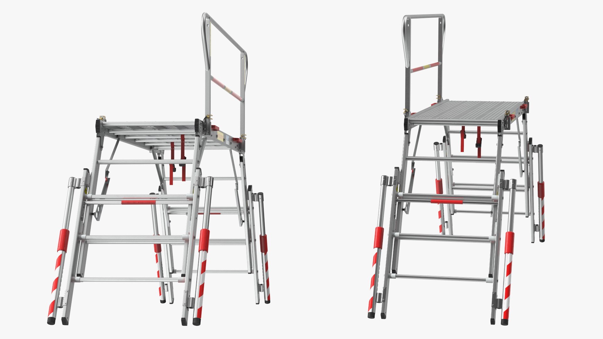 3D Rescue Platform With Stairs Rigged - TurboSquid 2211547